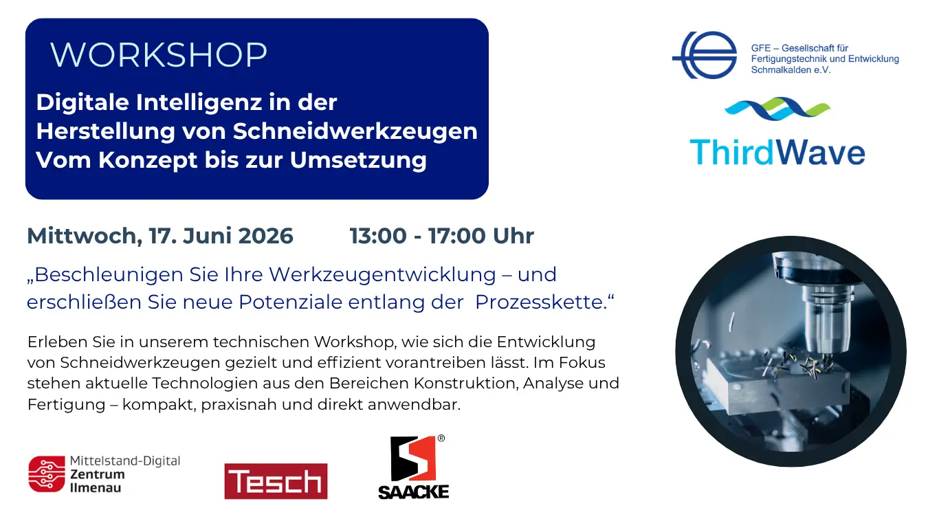 Jetzt anmelden zum WORKSHOP: Digitale Intelligenz in der Herstellung ...